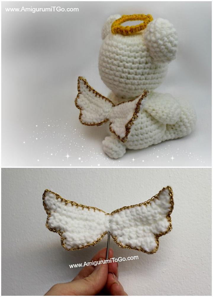 22 Free Crochet Angel Patterns | Crochet Angel Ornament Pattern