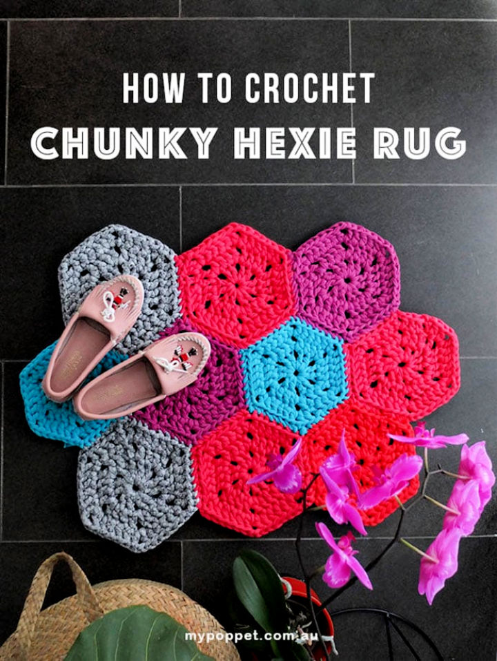 Crochet T Shirt Rugs (8 Free Pattern) - Crochet Me
