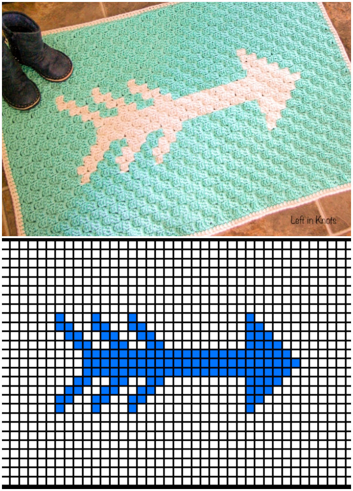 20 Free Crochet Rug Patterns With Bulky Yarn - Crochet Me