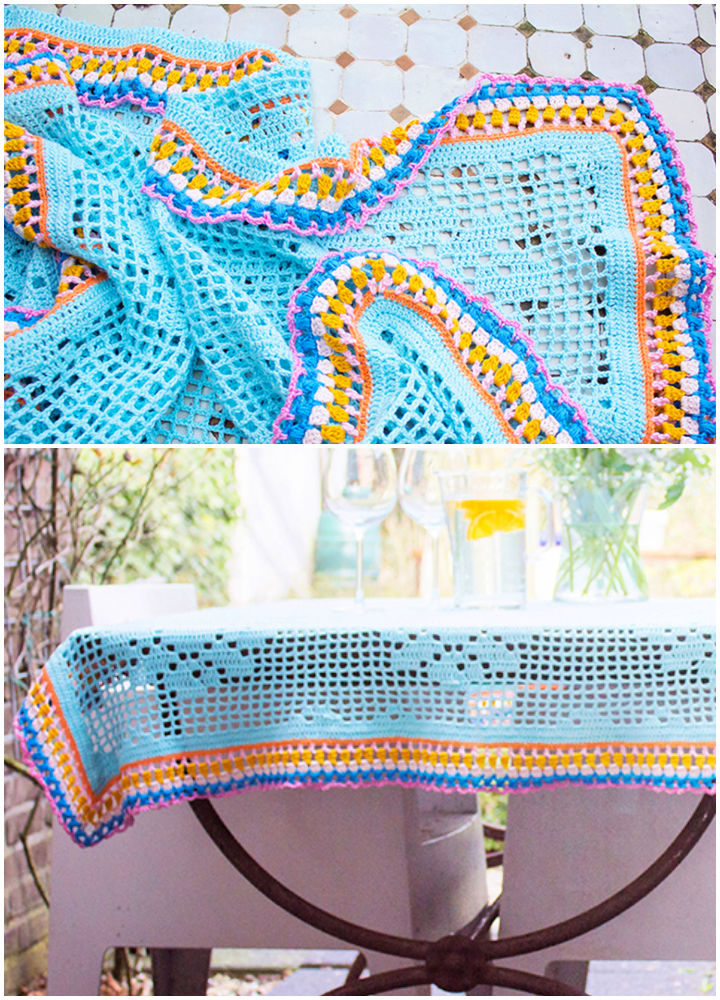 25 Free Crochet Tablecloth Patterns - Crochet Me