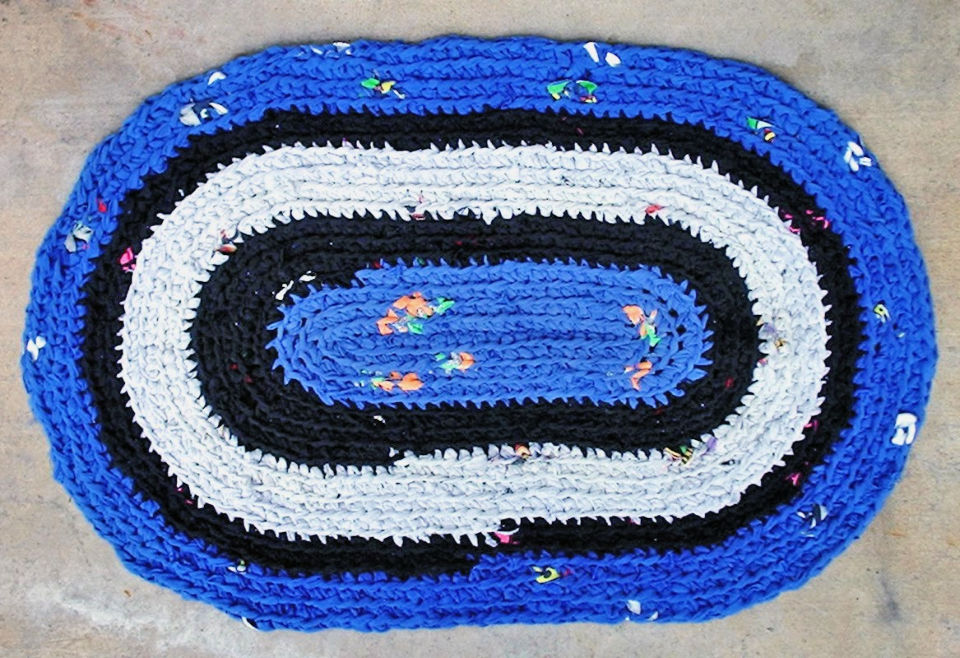 8 Free Crochet Oval Rug Pattern | How To Crochet An Oval
