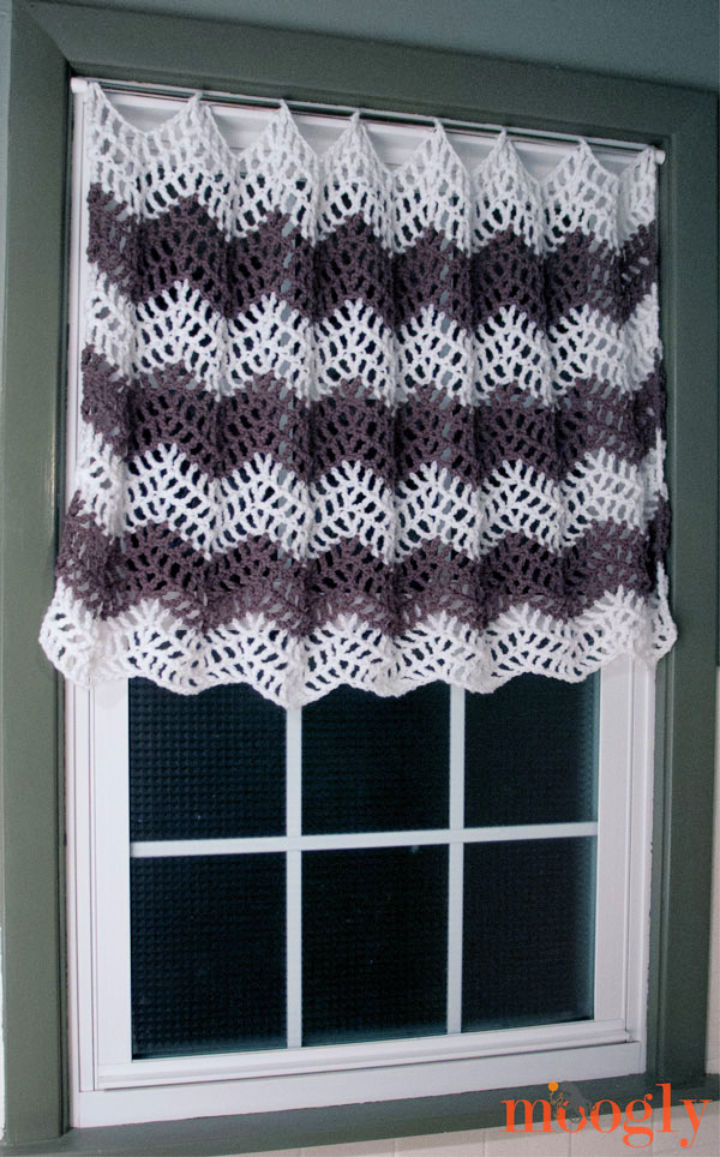 10 Free Crochet Valance Pattern (Download PDF) - Crochet Me