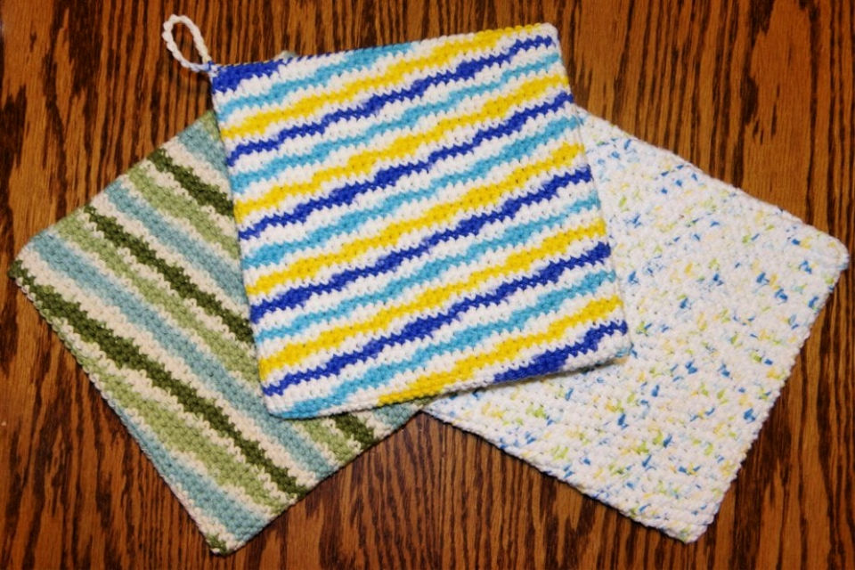 25 Free Crochet Potholder Patterns - Crochet Me