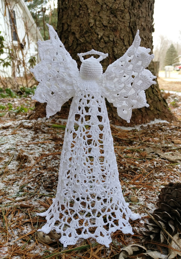 22 Free Crochet Angel Patterns | Crochet Angel Ornament Pattern