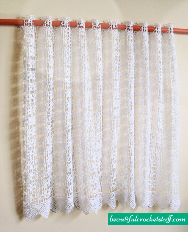 10 Free Crochet Valance Pattern (Download PDF) - Crochet Me