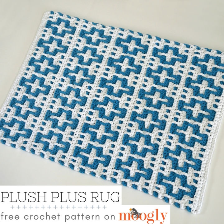 8 Free Crochet Rectangle Rug Pattern - Crochet Me