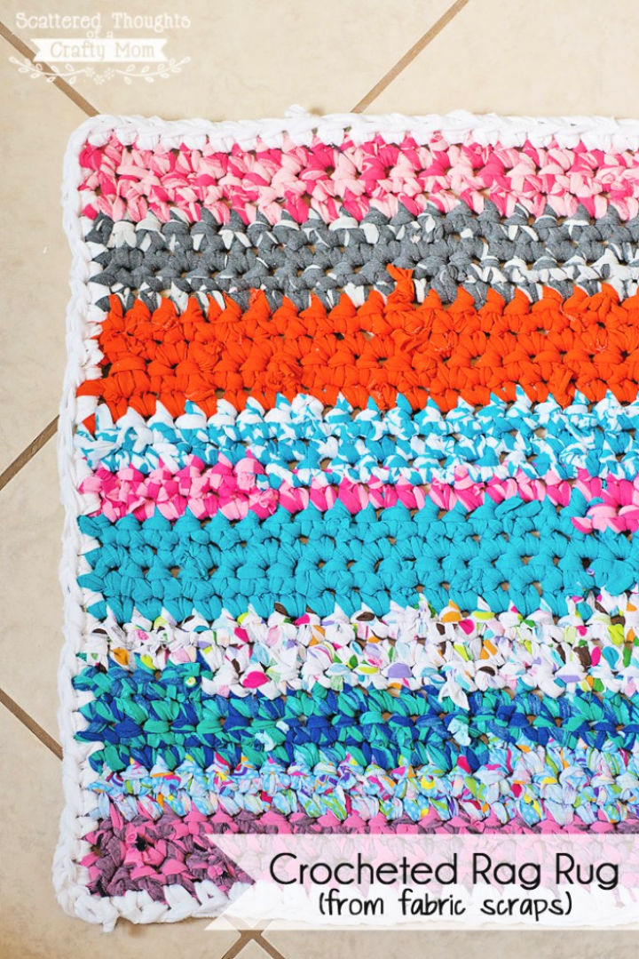 16 Free Crochet Rag Rug Patterns - Crochet Me