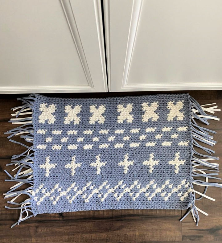 30 Free Crochet Rug Patterns for Beginners - Crochet Me