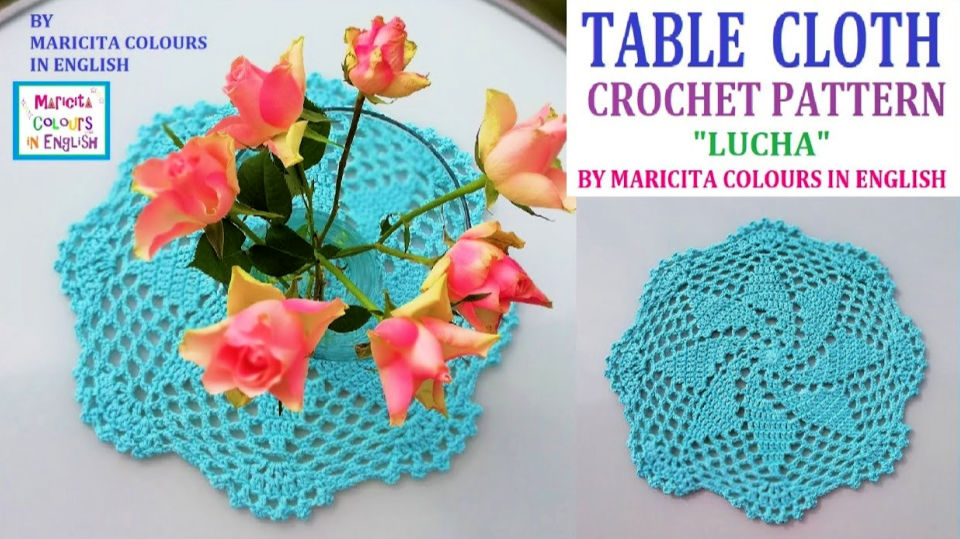 25 Free Crochet Tablecloth Patterns - Crochet Me