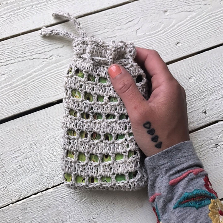 15 Free Crochet Drawstring Bag Patterns - Crochet Me