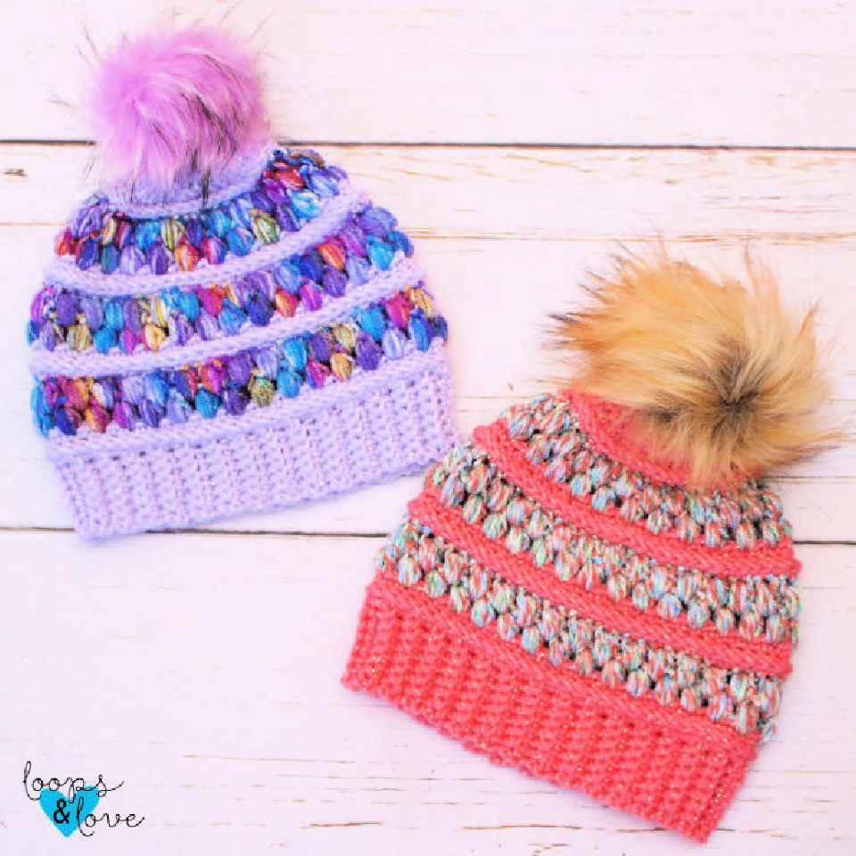 30 Free Crochet Beanie Patterns | Learn How to Crochet a Beanie